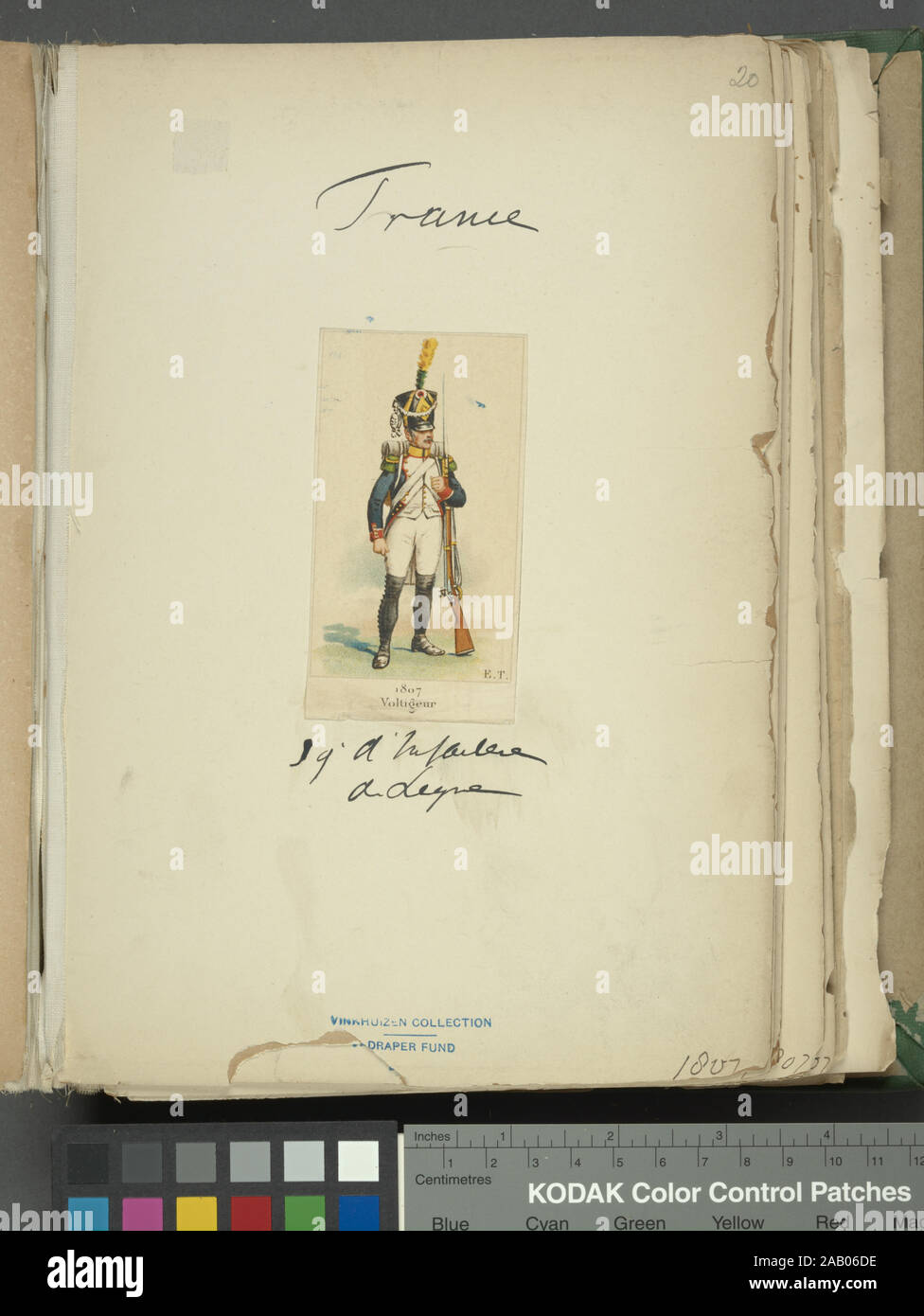 Soldier of France 1807 Stock Photo - Alamy