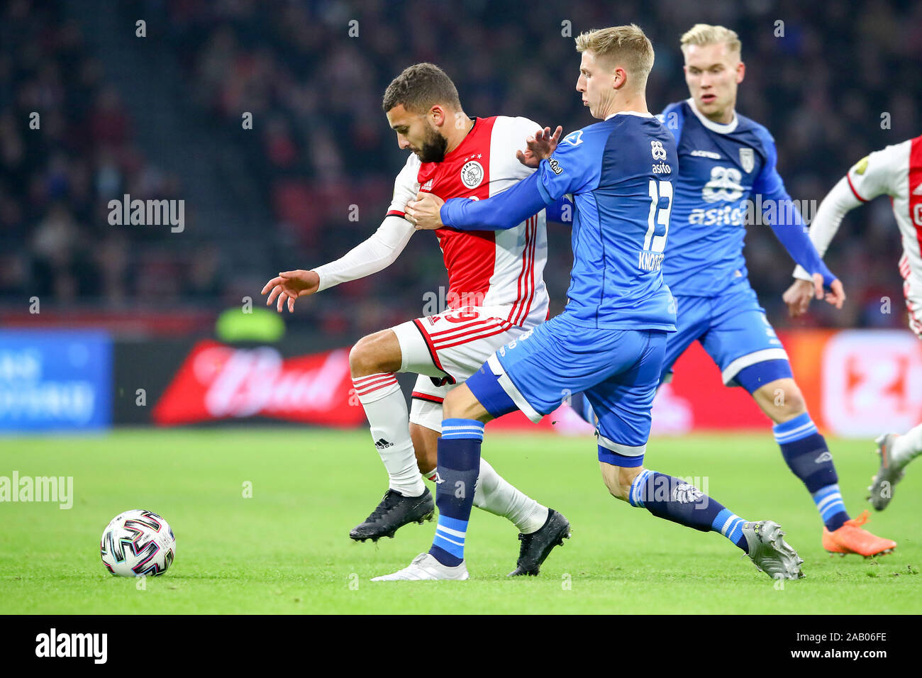 23 november 2019 Amsterdam, The Netherlands Soccer Dutch Eredivisie ...