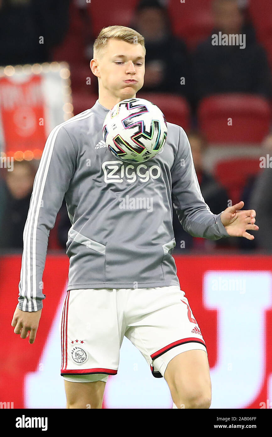 23 november 2019 Amsterdam, The Netherlands Soccer Dutch Eredivisie ...