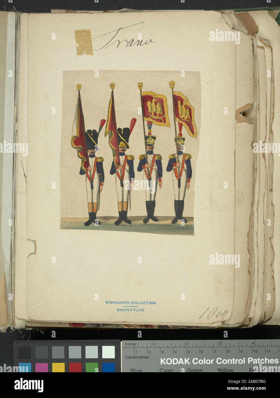 Soldier of France 1809 Stock Photo - Alamy
