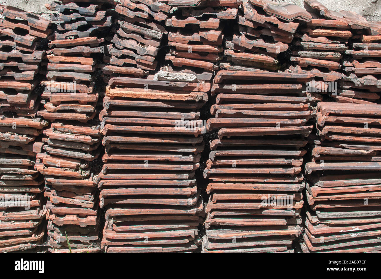 Stack Of Roof Tiles High Resolution Stock Photography and Images - Alamy