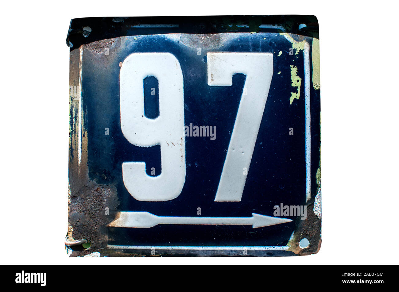 Number 97 Cut Out Stock Images & Pictures - Alamy