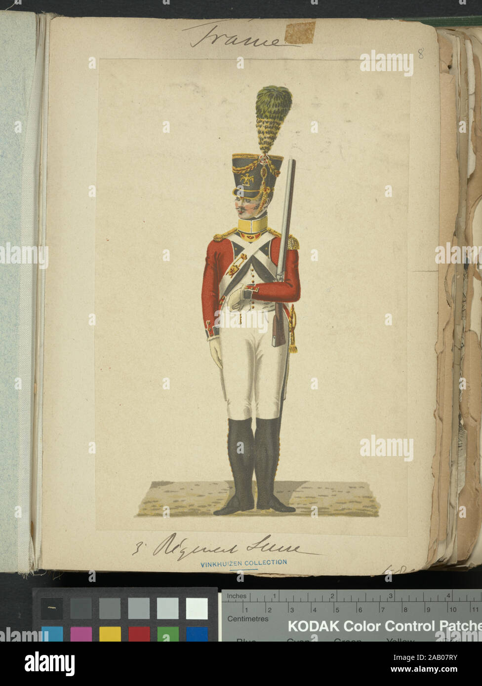 Soldier of France 1809 Stock Photo - Alamy