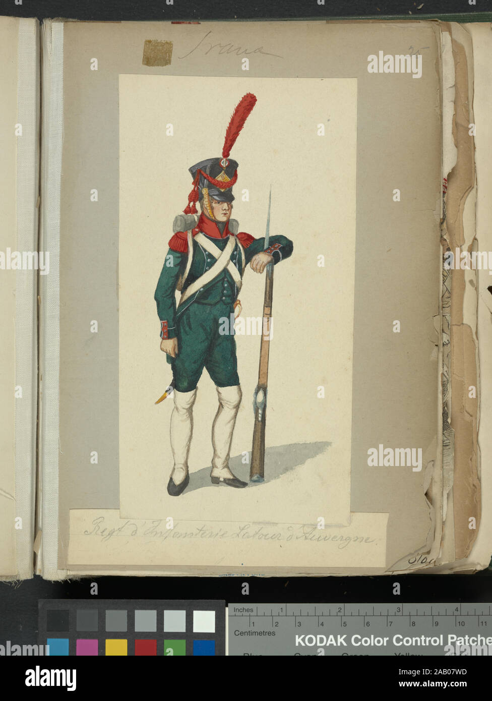 Soldier of France 1809 Stock Photo - Alamy