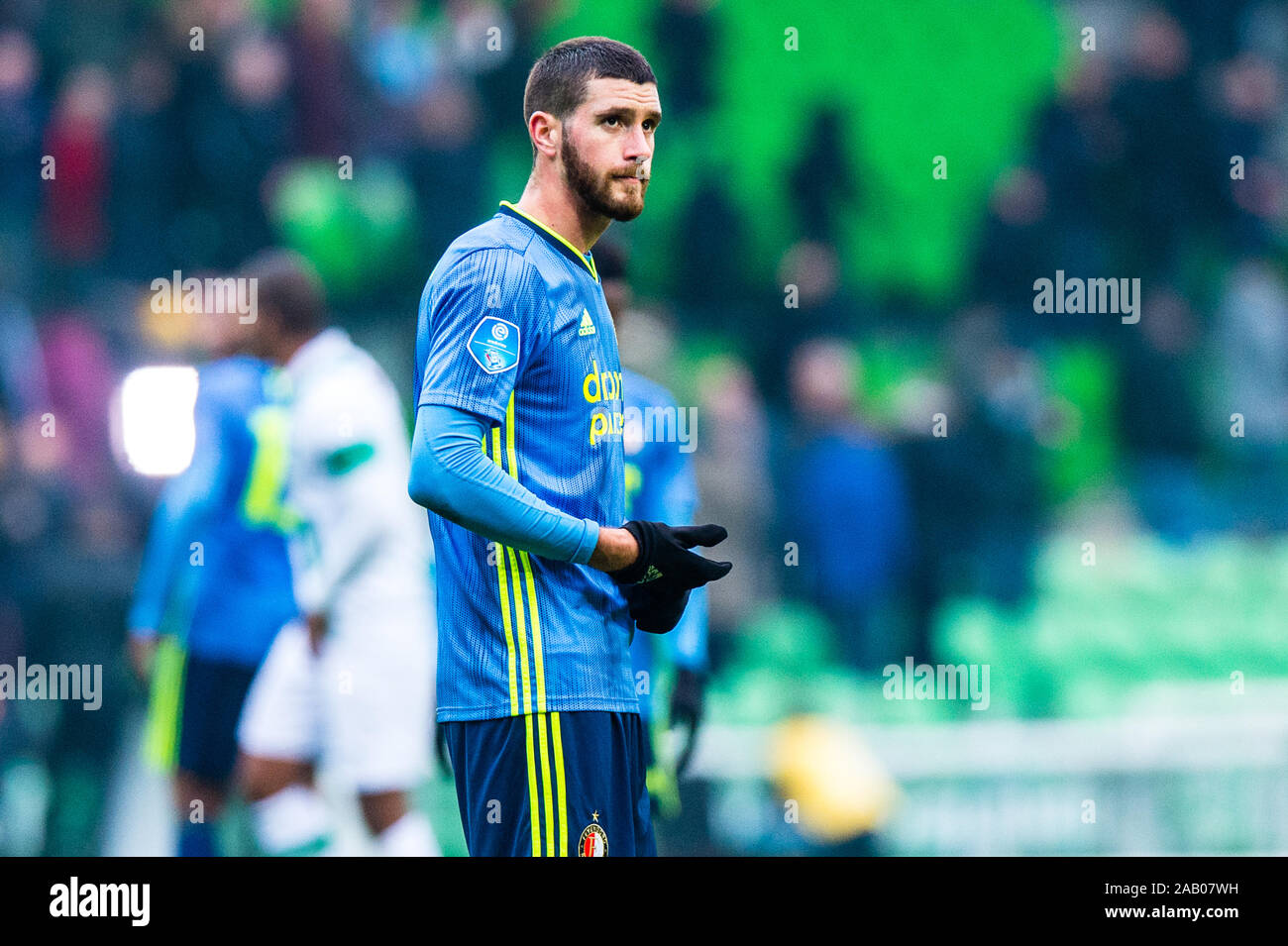 24 november 2019 Groningen, The Netherlands Soccer Dutch Eredivisie ...