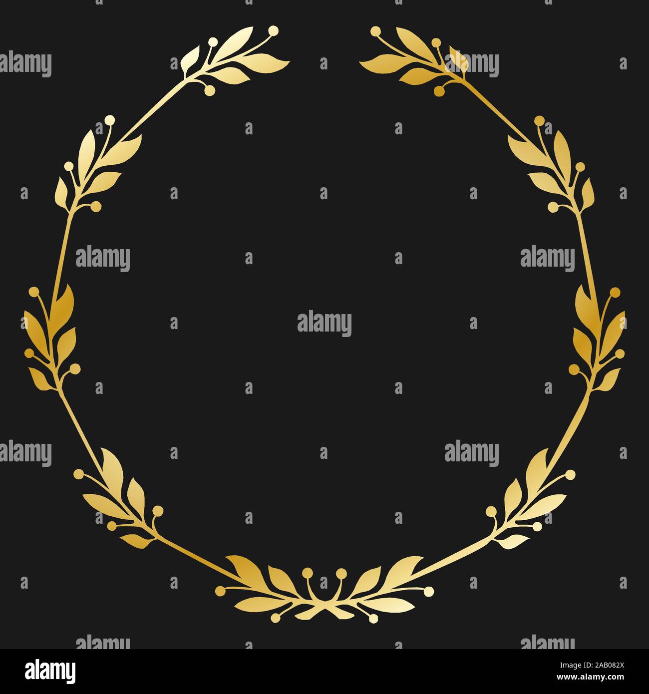 Vector golden jubilee art Stock Vector Images - Alamy