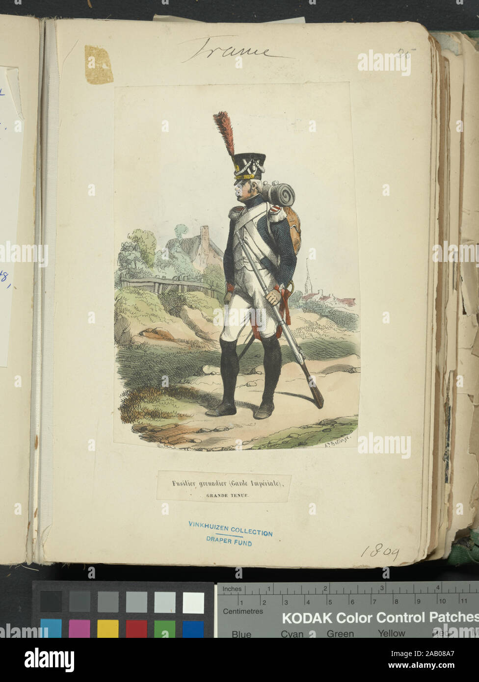 Soldier of France 1809 Stock Photo - Alamy