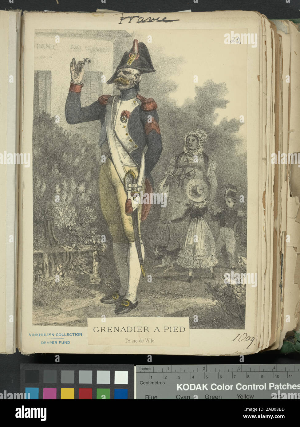 Soldier of France 1809 Stock Photo - Alamy