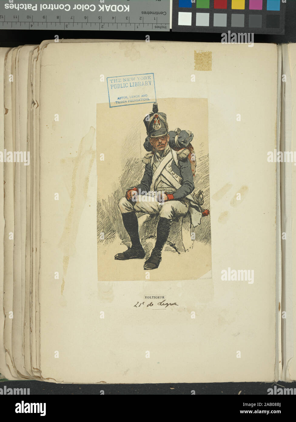 Soldier of France 1809 Stock Photo - Alamy