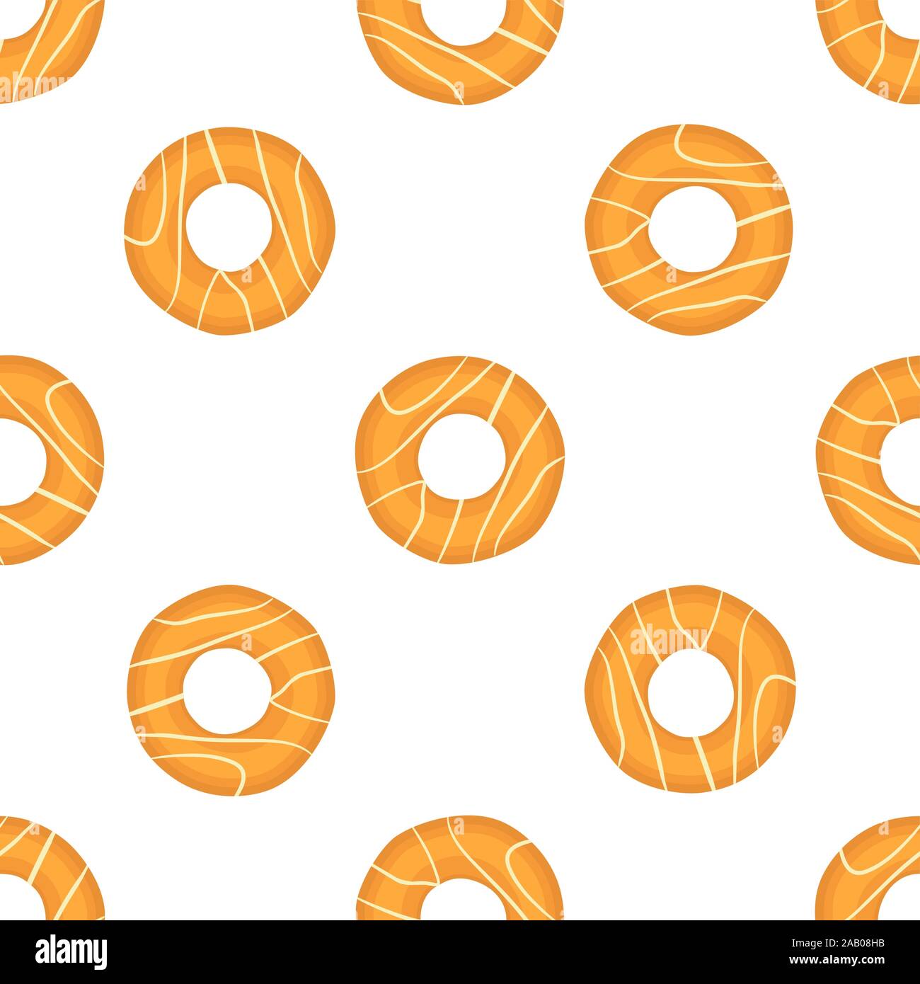 Illustration on theme big set identical biscuit, kit colorful pastry ...