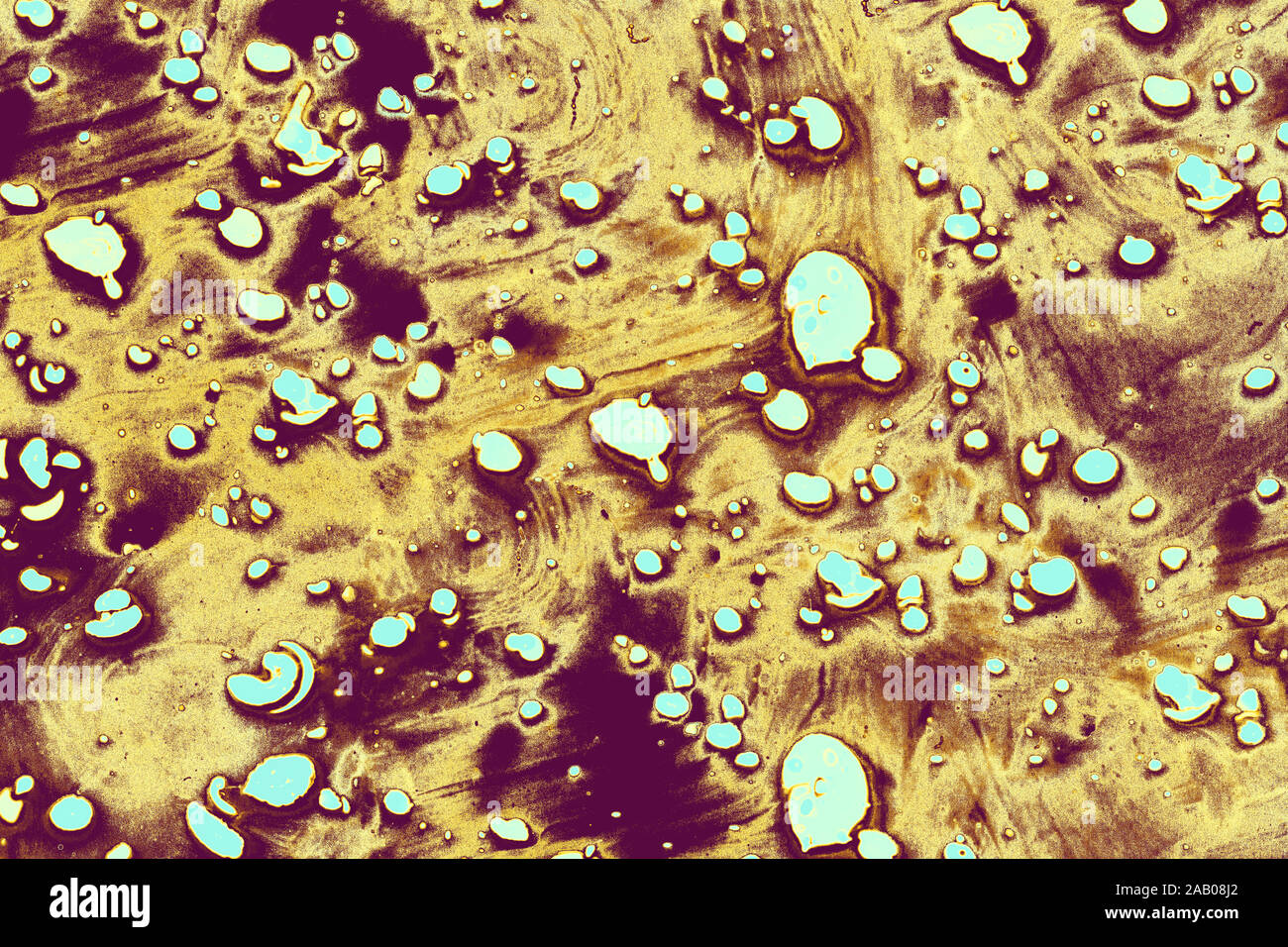 Traditional Ottoman Turkish abstract marbling art patterns as ...