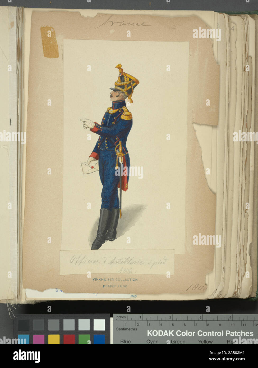 Soldier of France 1809 Stock Photo - Alamy