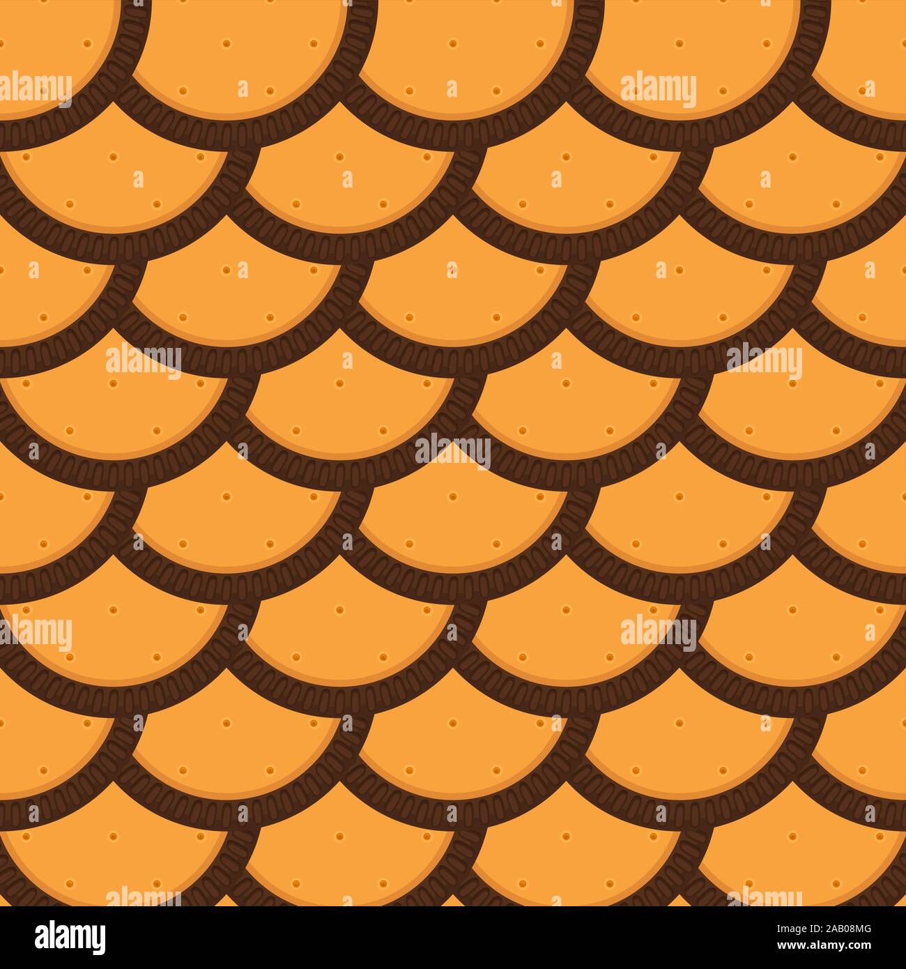 Illustration on theme big set identical biscuit, kit colorful pastry ...