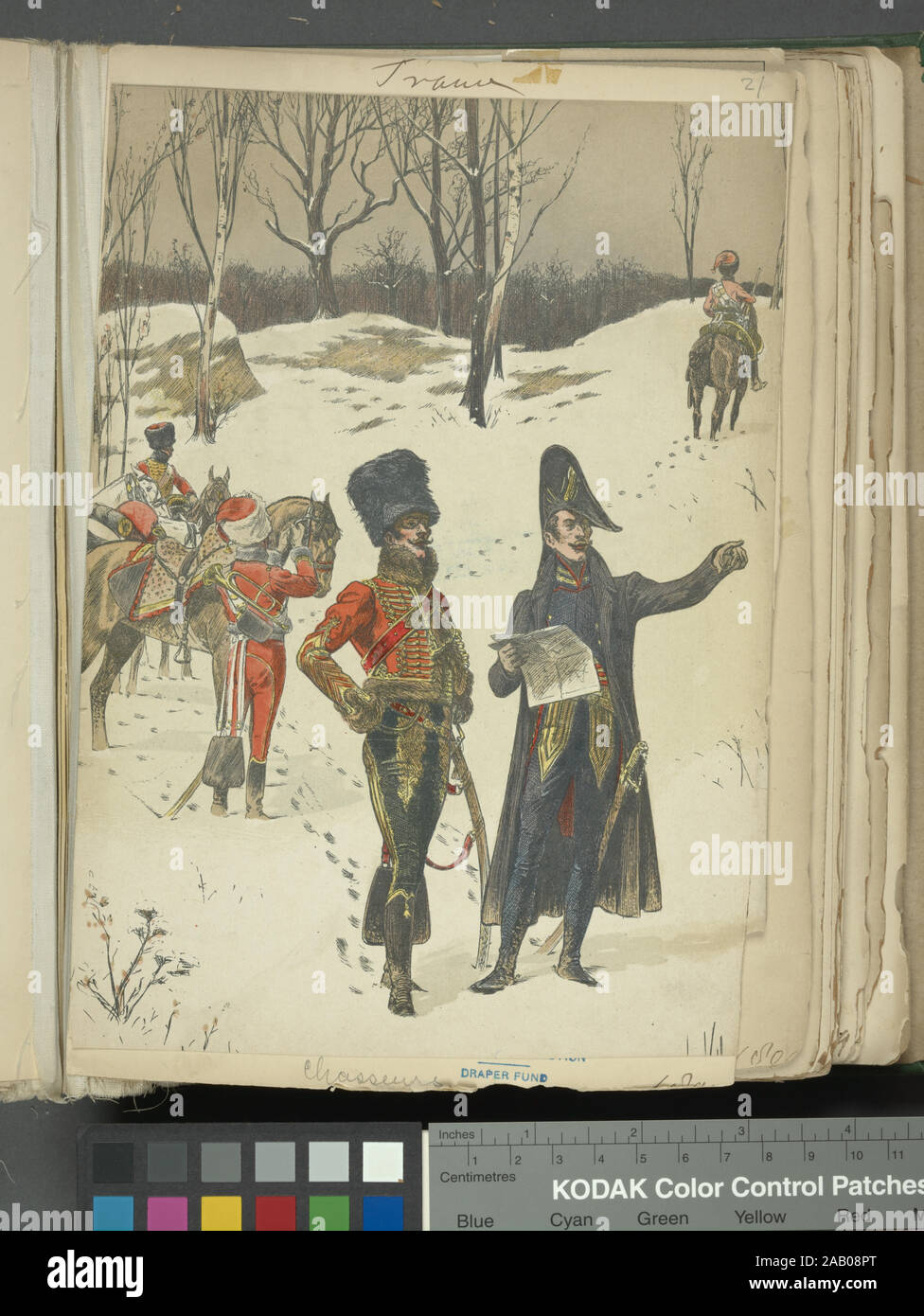 Soldier of France 1809 Stock Photo - Alamy