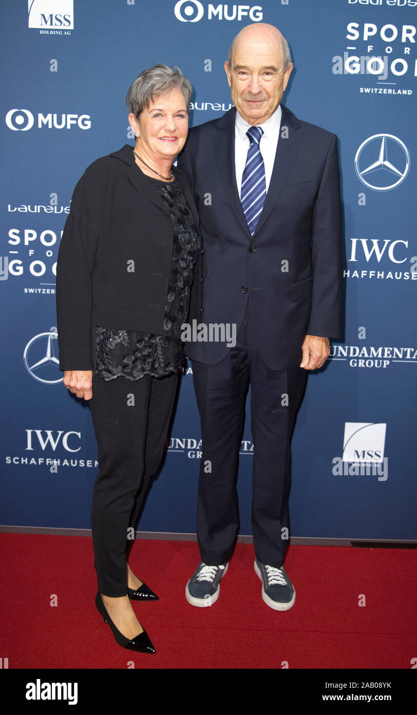 Zurich, Switzerland - November 23, 2019: Laureus Charity Night with F1 ...