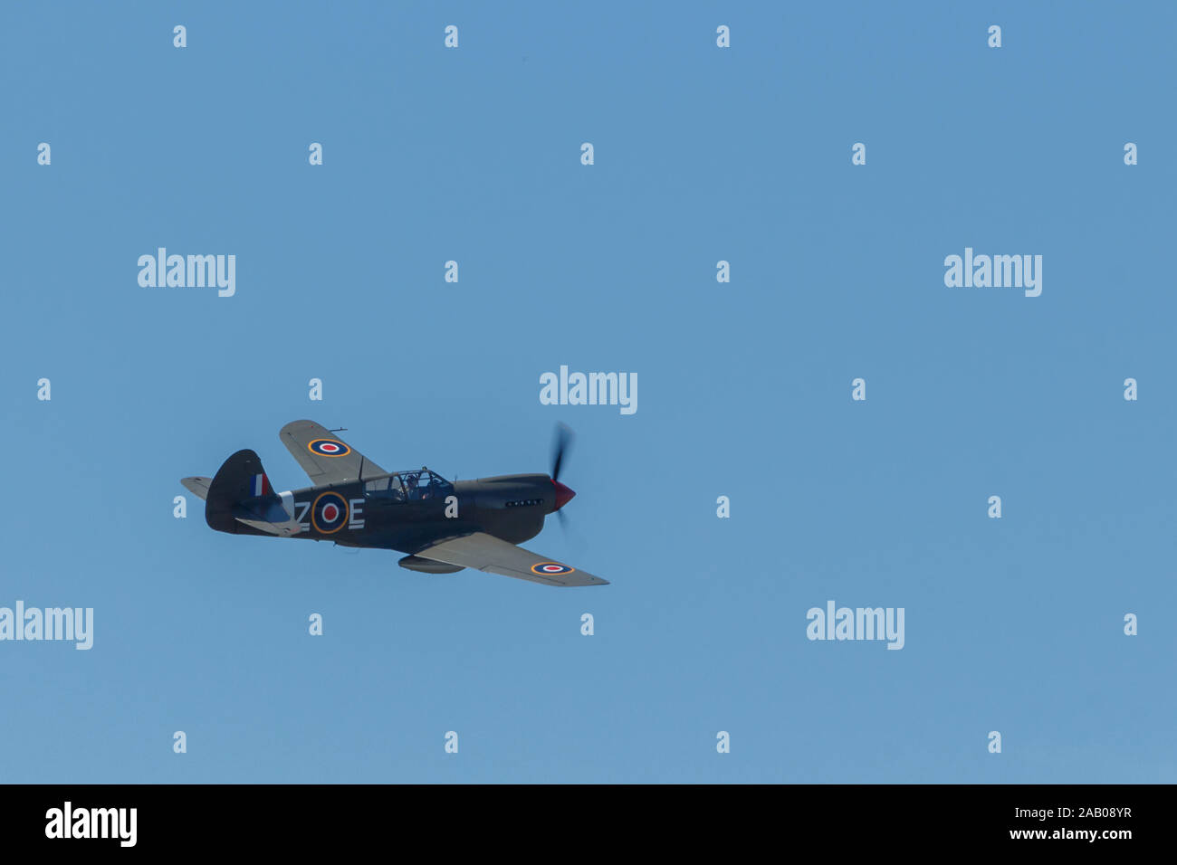 Vancouver, Canada - Circa 2019 : P40 Kittyhawk, World War 2 Aircraft ...