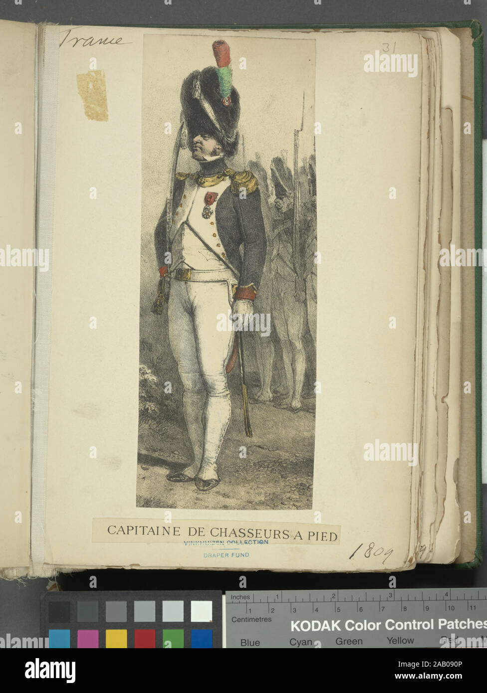Soldier of France 1809 Stock Photo - Alamy
