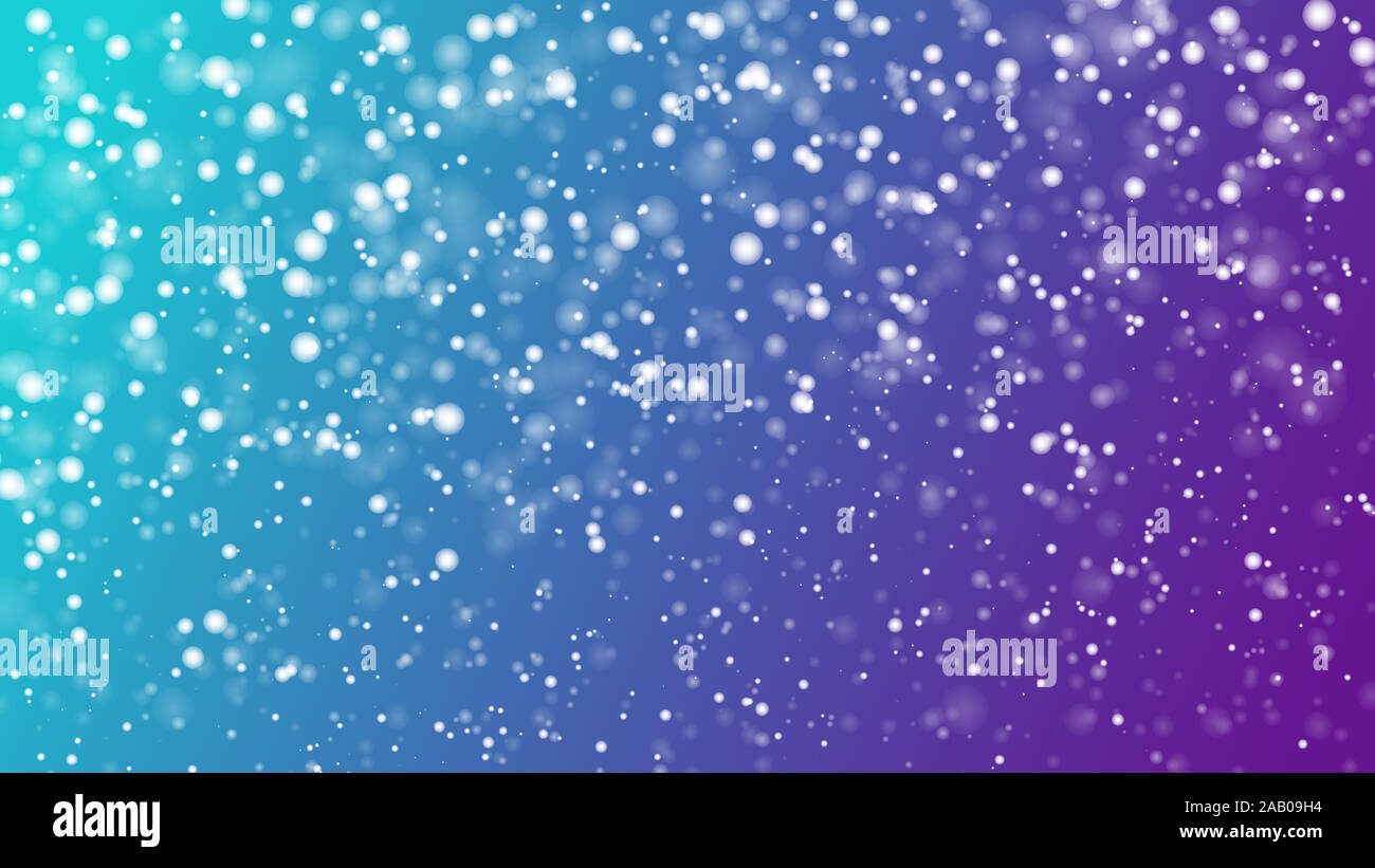 Abstract colorful blue bokeh background. Abstract glitter defocused ...