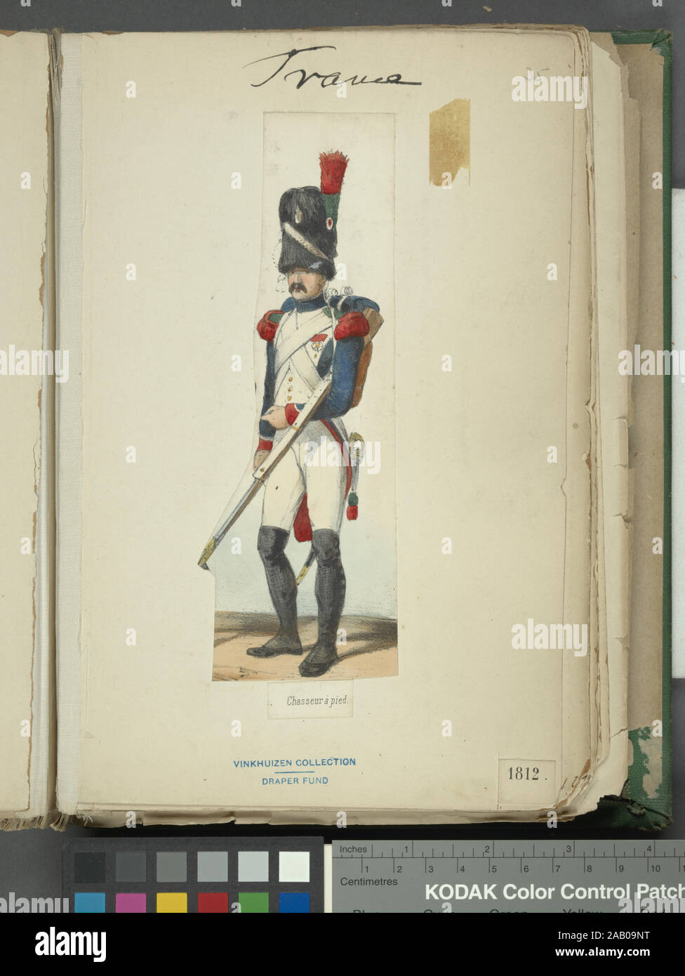 Soldier of France 1812 Stock Photo - Alamy