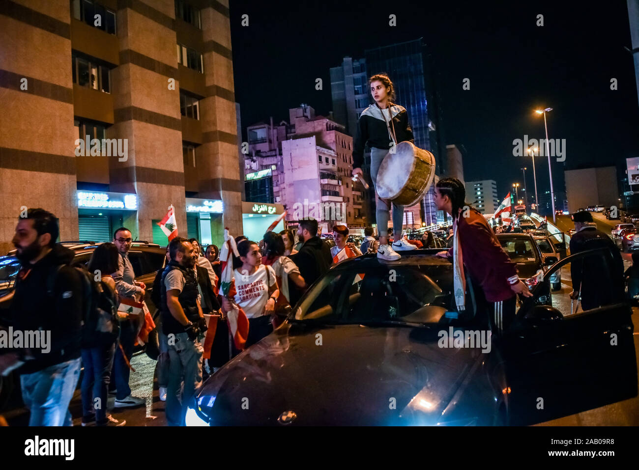 Lebanese drum hi-res stock photography and images - Alamy