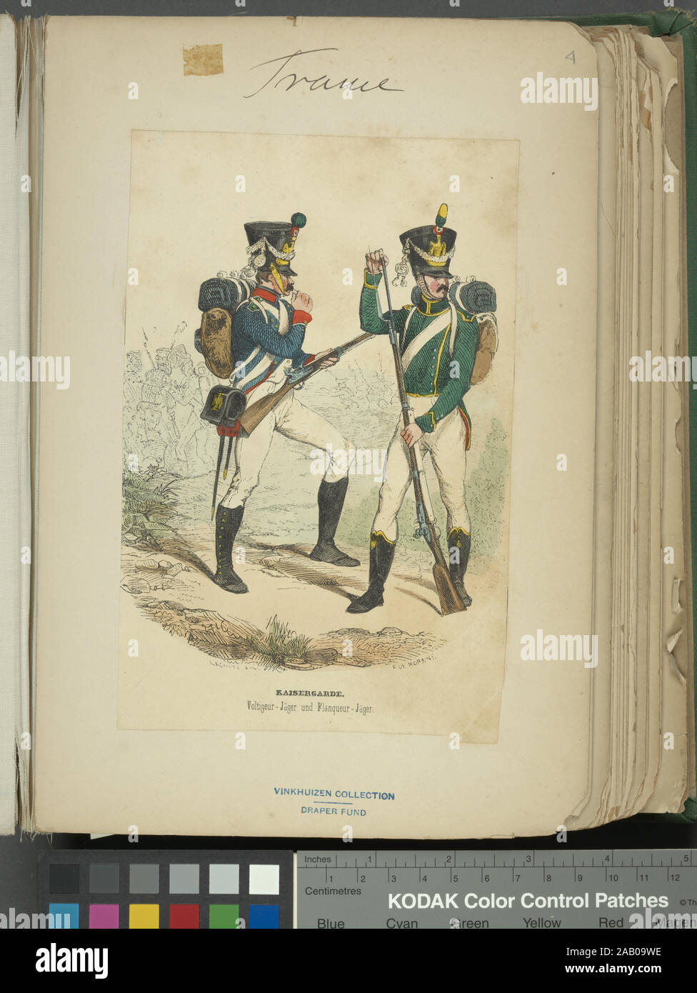 Soldier of France 1812 Stock Photo - Alamy