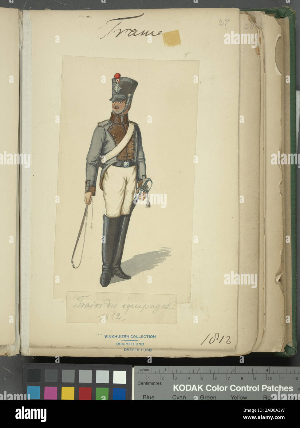 Napoleonic war uniform french 1812 hi-res stock photography and images ...