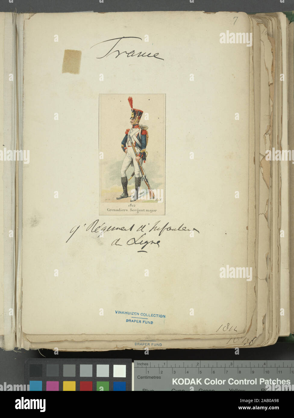 Soldier of France 1812 Stock Photo - Alamy