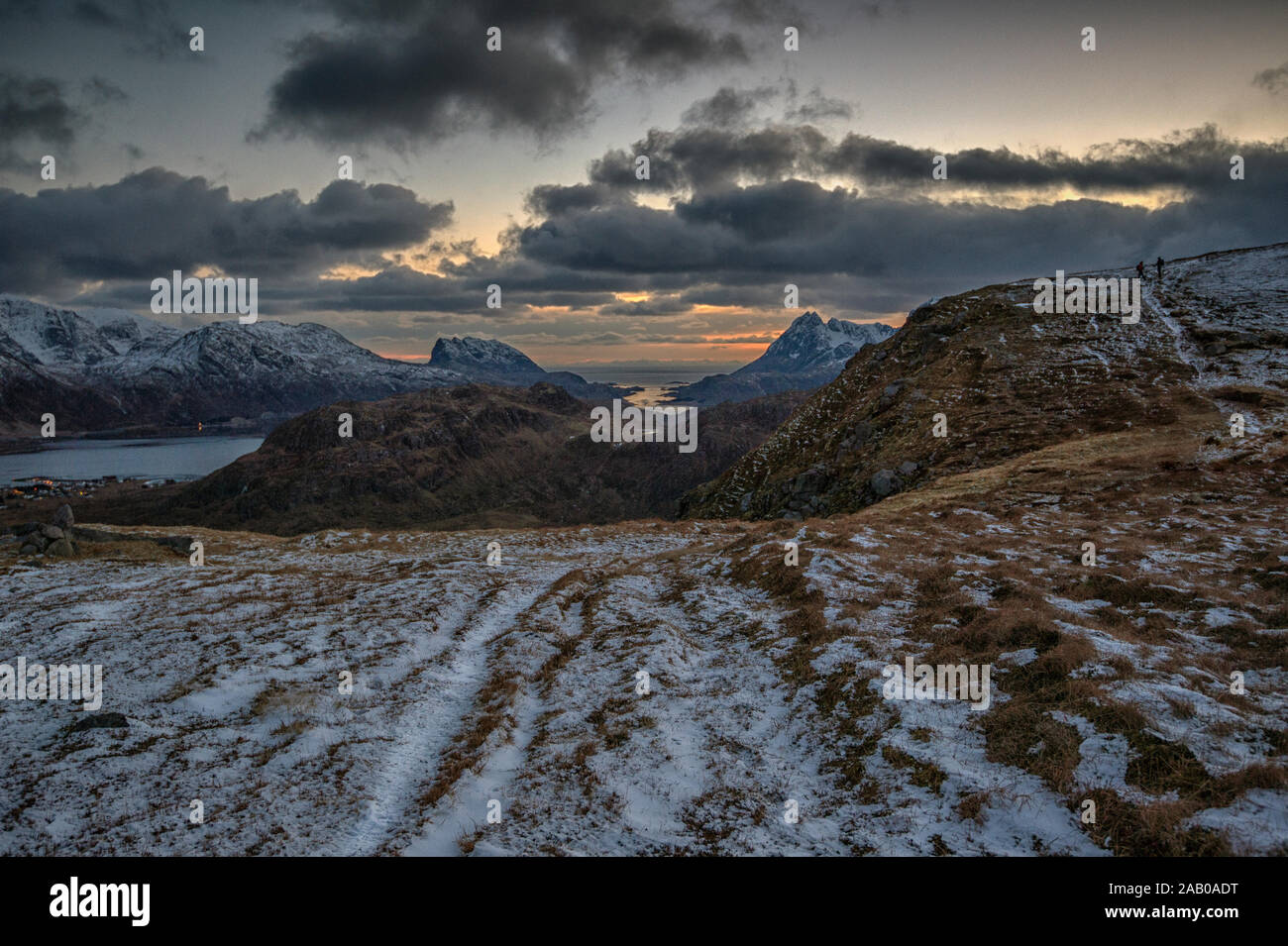 Shot in Flakstad municipality, from the western part of Lofoten islands ...