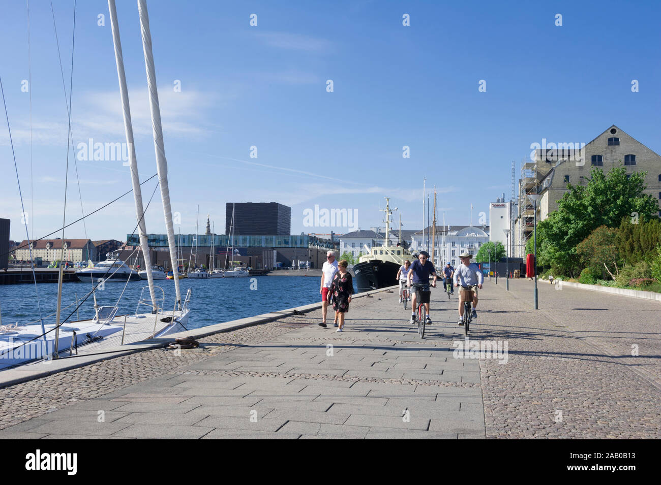 Copenhagen Port, Denmark Stock Photo - Alamy