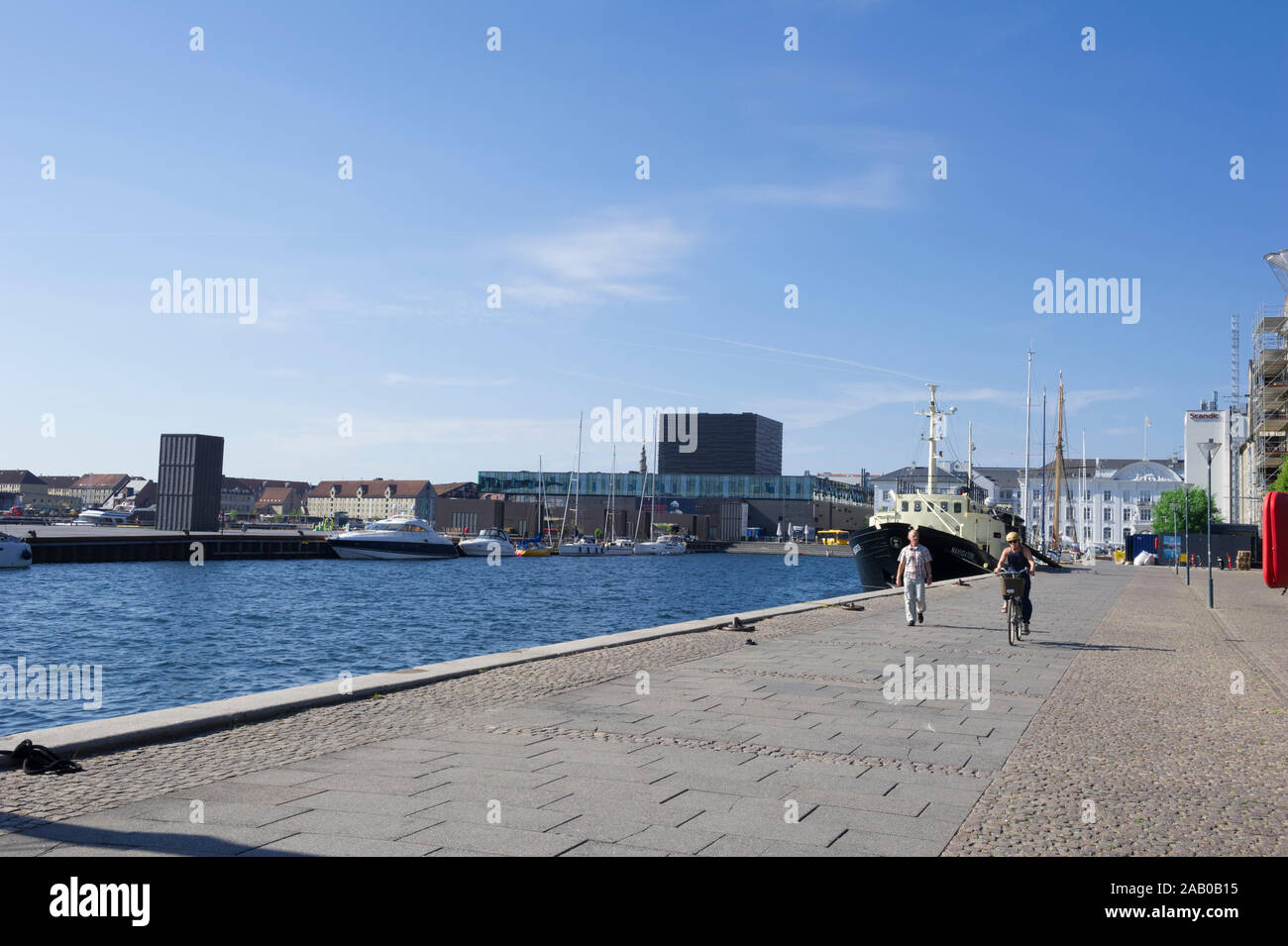 Copenhagen Port, Denmark Stock Photo - Alamy
