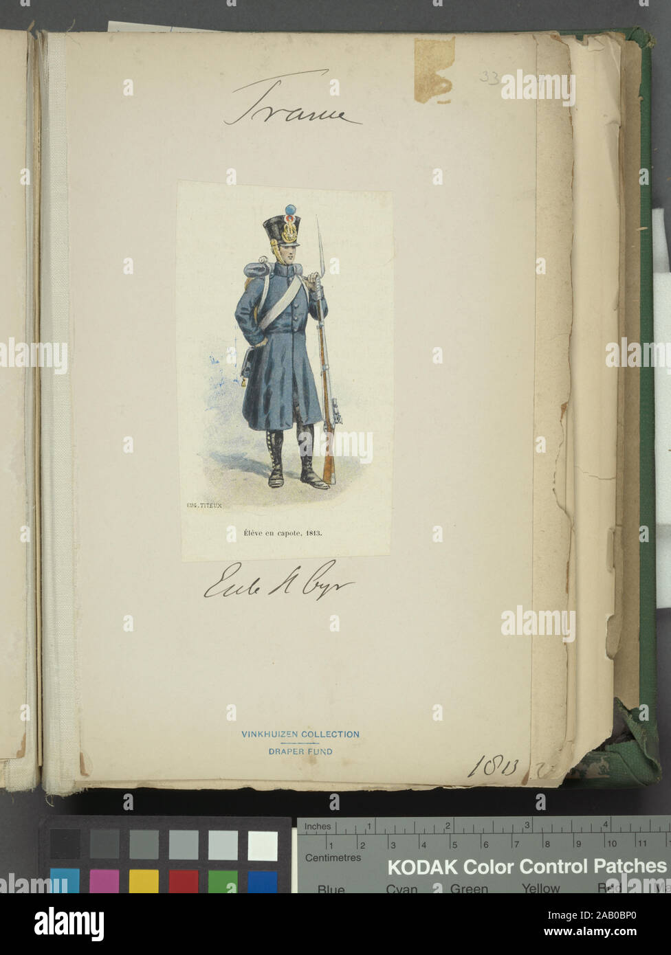 Soldier of France 1813 Stock Photo - Alamy