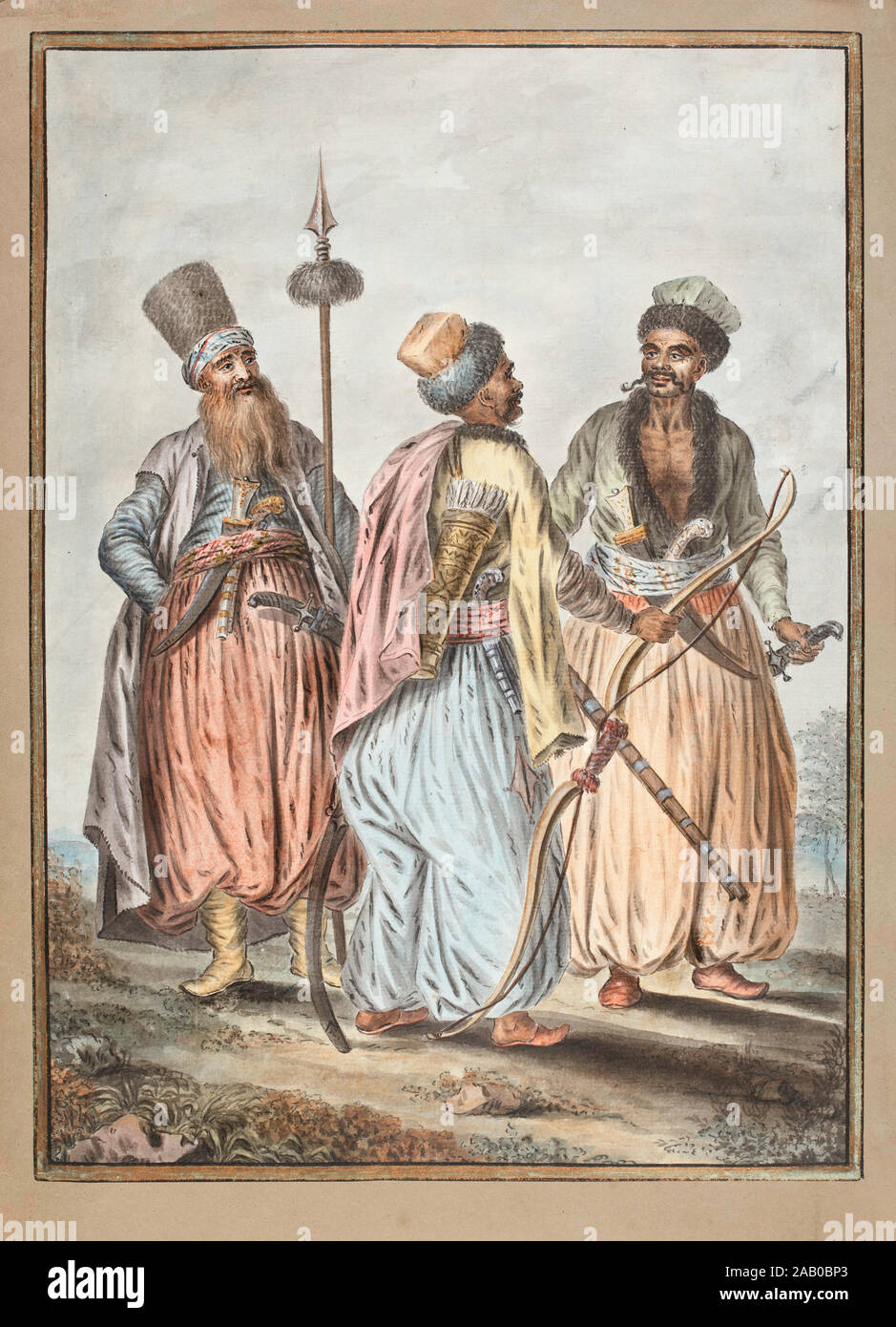 Turkish Soldiers Of 18th Century High Resolution Stock Photography and ...