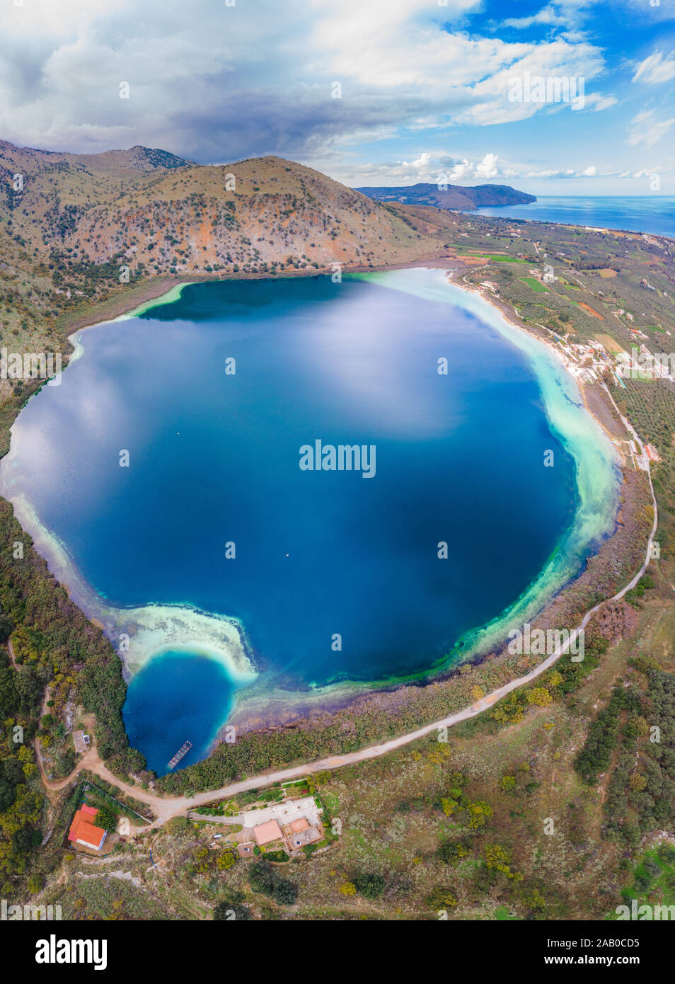 Georgioupolis crete lake hi-res stock photography and images - Alamy