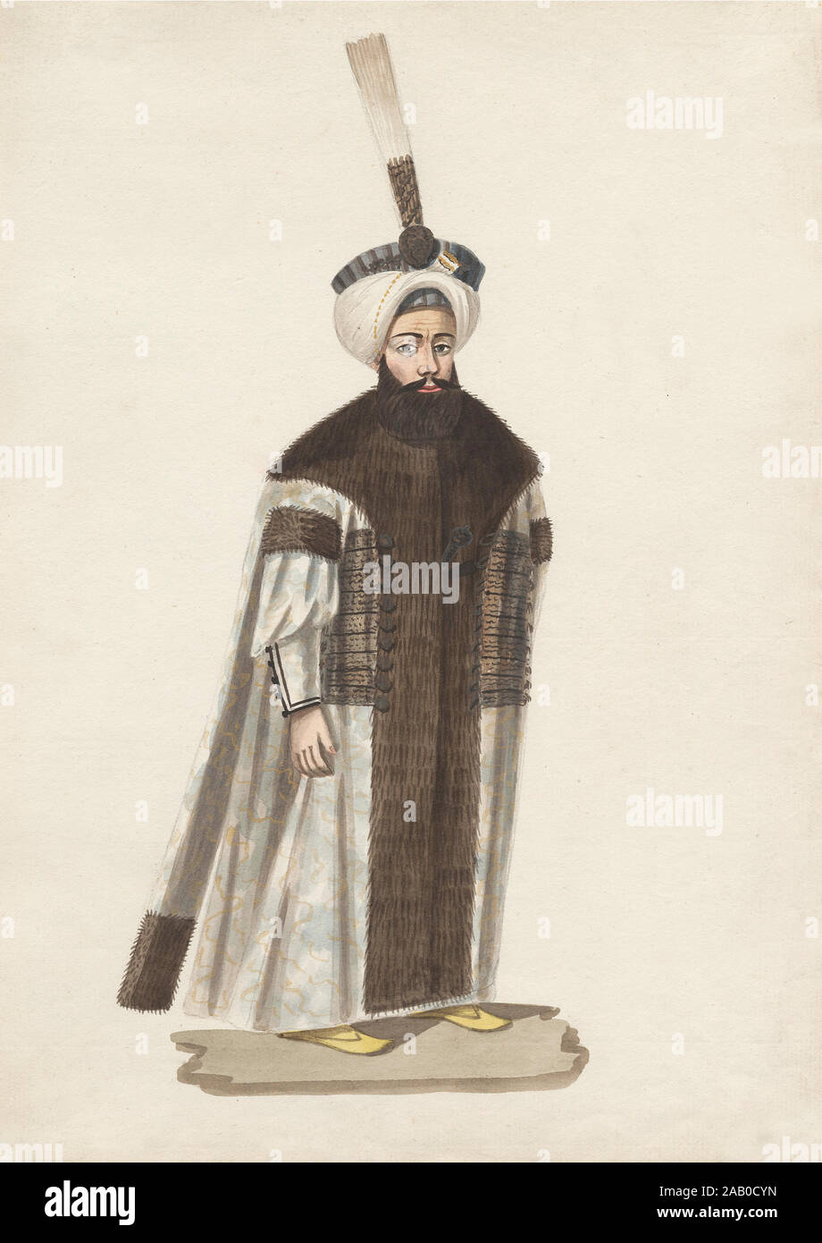 Ottoman Empire Turkey Turkish Sultan Portrait Turban High Resolution ...