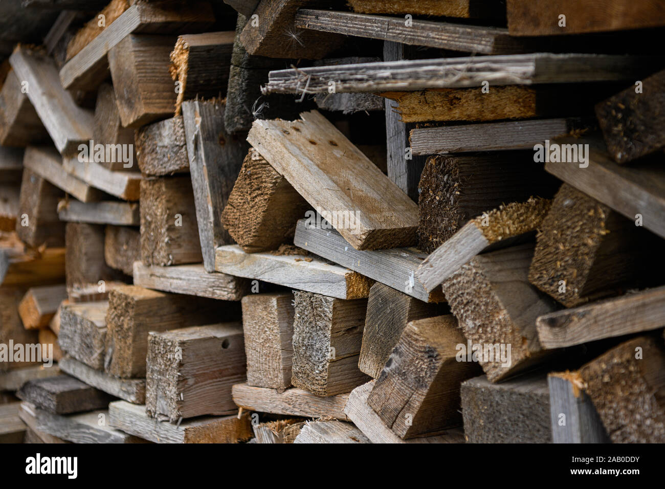 Wood flooring piles hi-res stock photography and images - Alamy