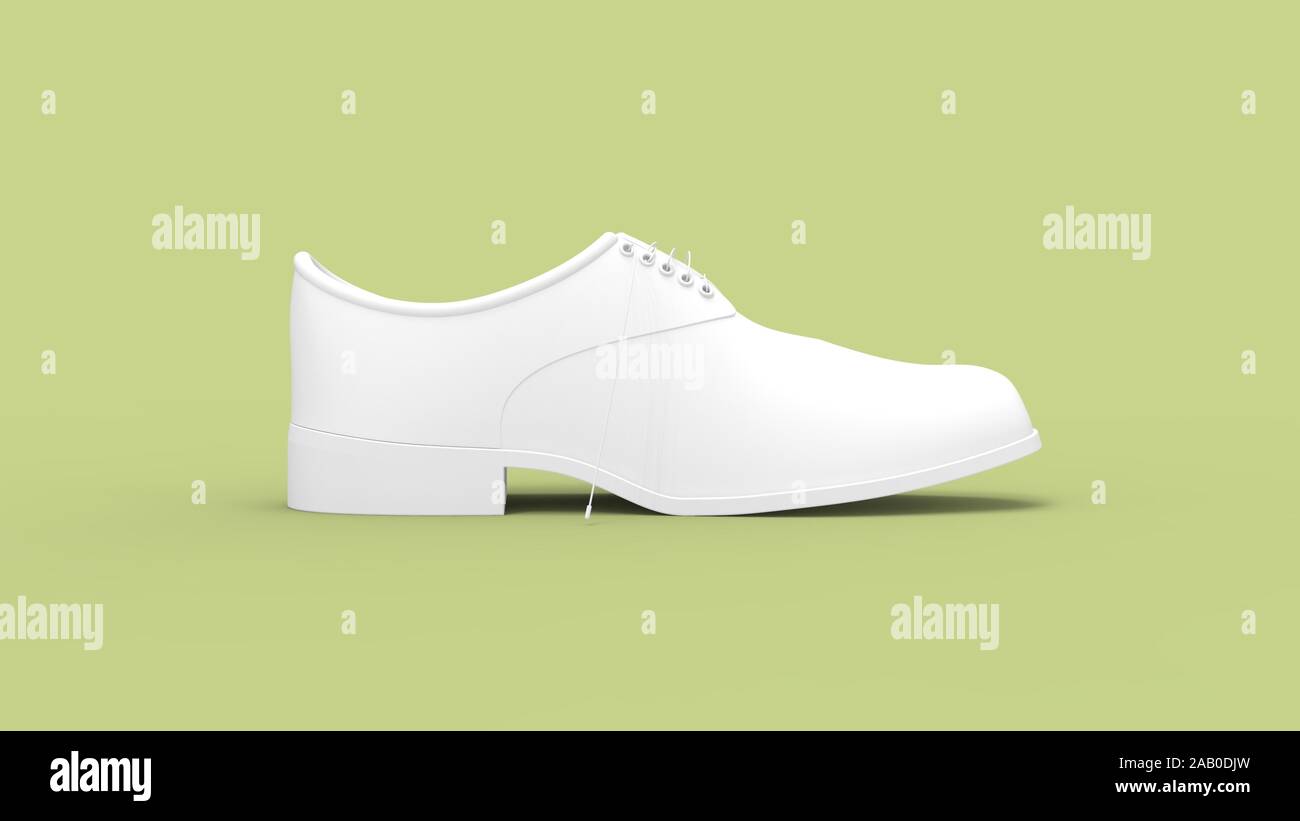 3d rendering of a gentleman shoe isolated in studio background Stock ...