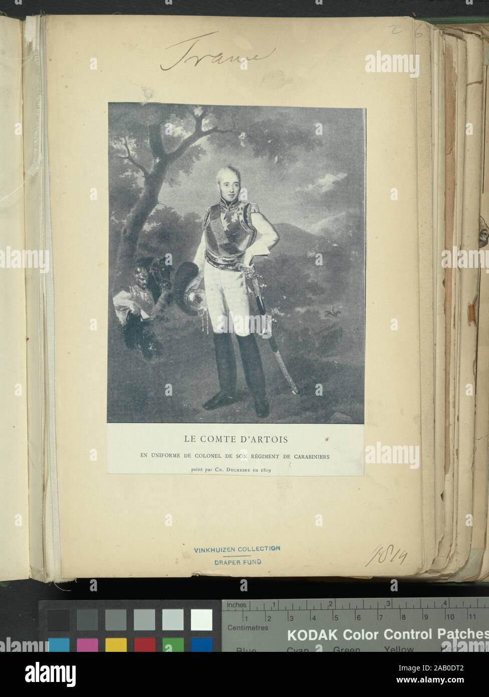 Soldier of France 1819-1820 Stock Photo - Alamy