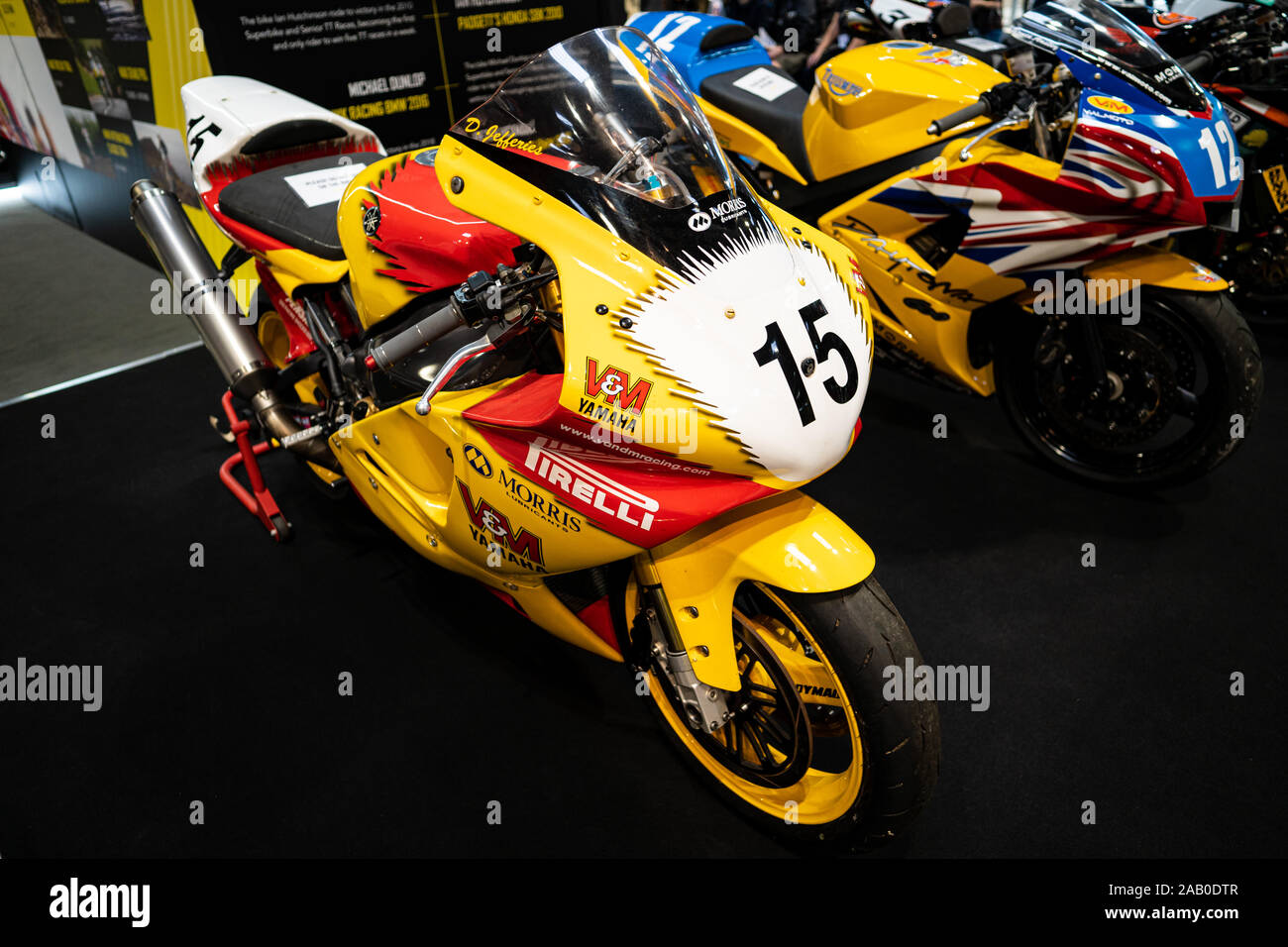 Yamaha racing bike hi-res stock photography and images - Alamy