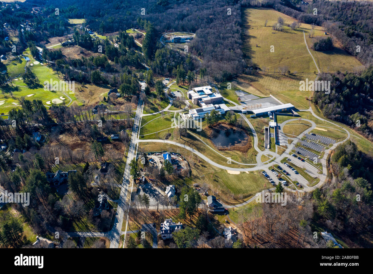 Clark Art Institute, Williamstown, MA, USA Stock Photo - Alamy