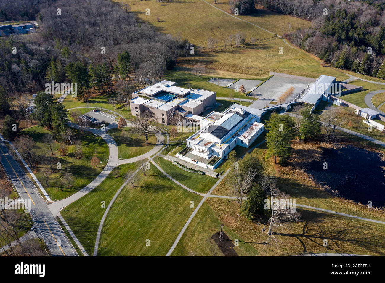 Clark Art Institute, Williamstown, MA, USA Stock Photo - Alamy