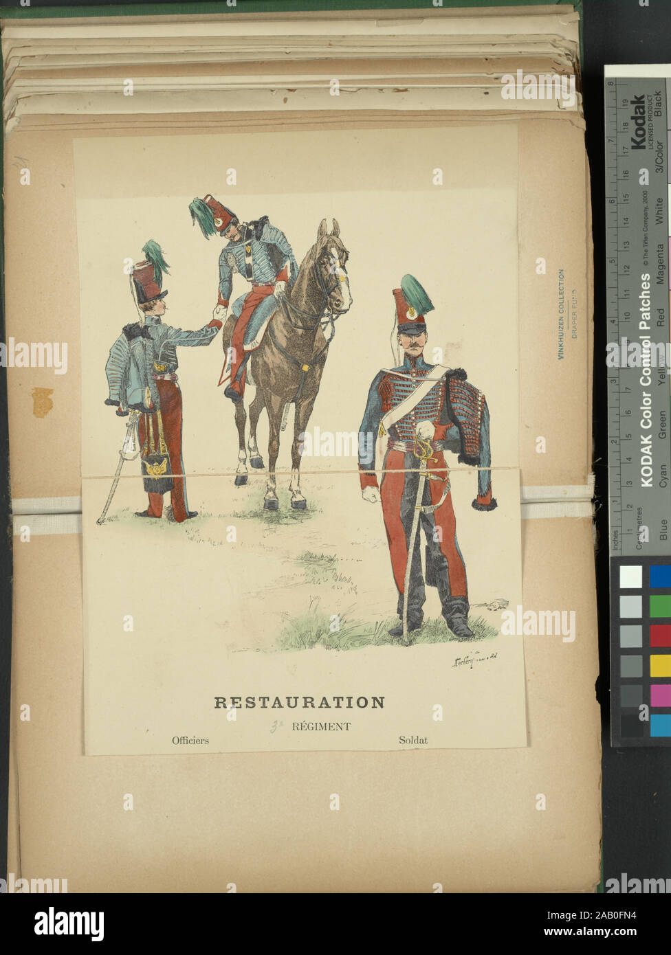 Soldier of France 1825-1827 Stock Photo - Alamy