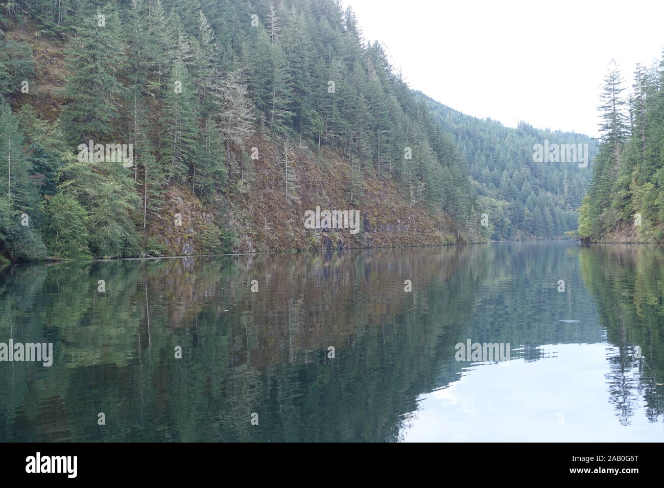 Clackamas River area Northern Oregon Stock Photo - Alamy