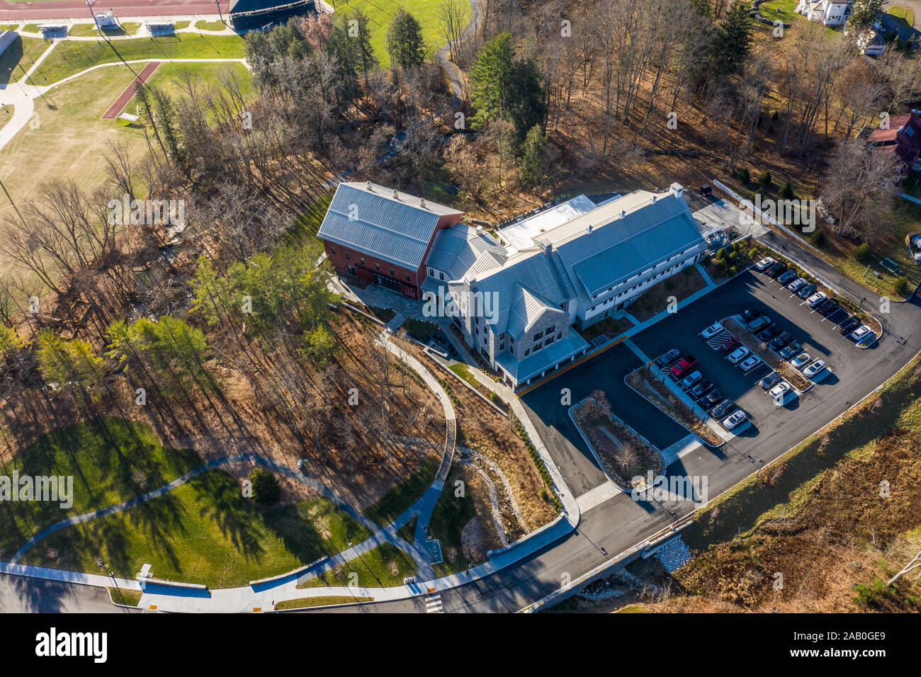 The Williams Inn, Williams College, Williamstown, MA, USA Stock Photo ...