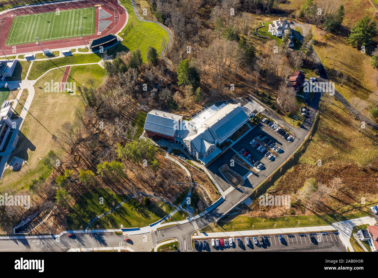 The Williams Inn, Williams College, Williamstown, MA, USA Stock Photo ...