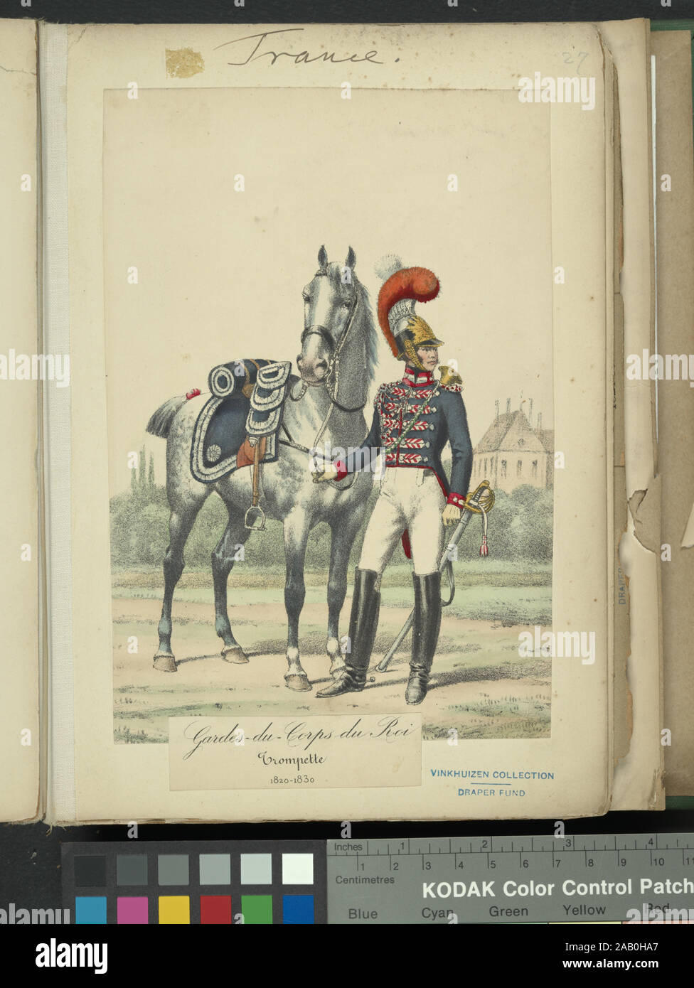 Soldier of France 1830 Stock Photo - Alamy