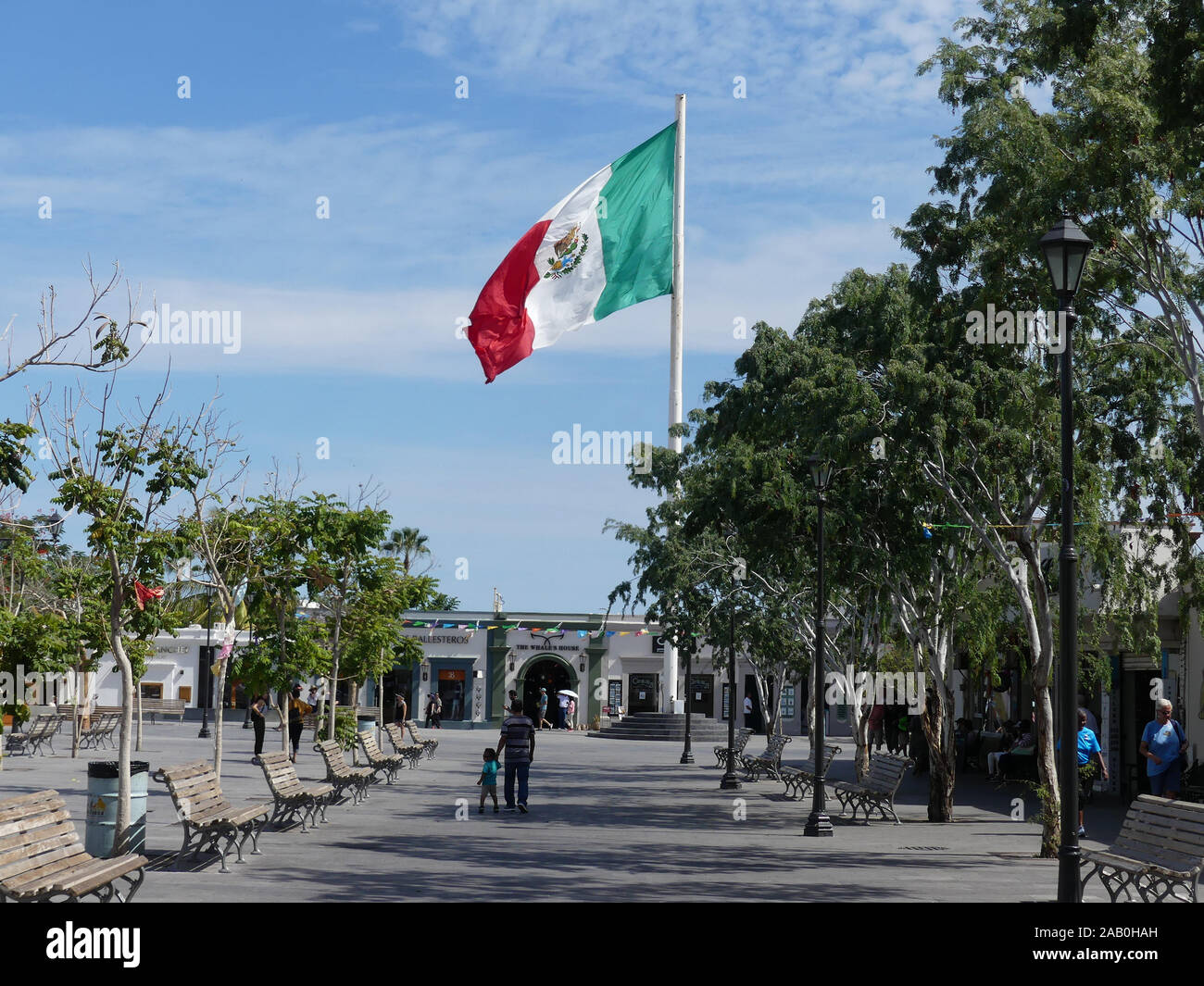 MEXICO The old town of Cabo San Lucas. Photo: Tony Gale Stock Photo - Alamy