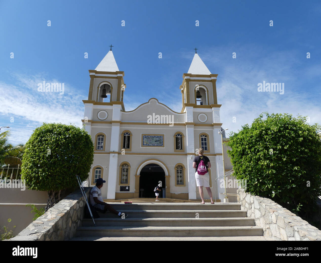 MEXICO The old town of Cabo San Lucas. Photo: Tony Gale Stock Photo - Alamy