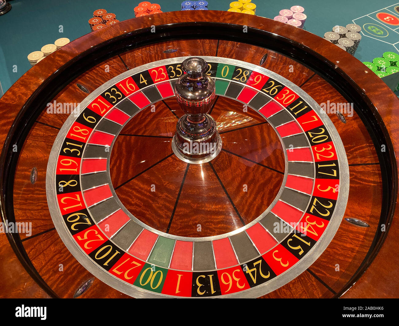 Casino roulette wheel hi-res stock photography and images - Alamy