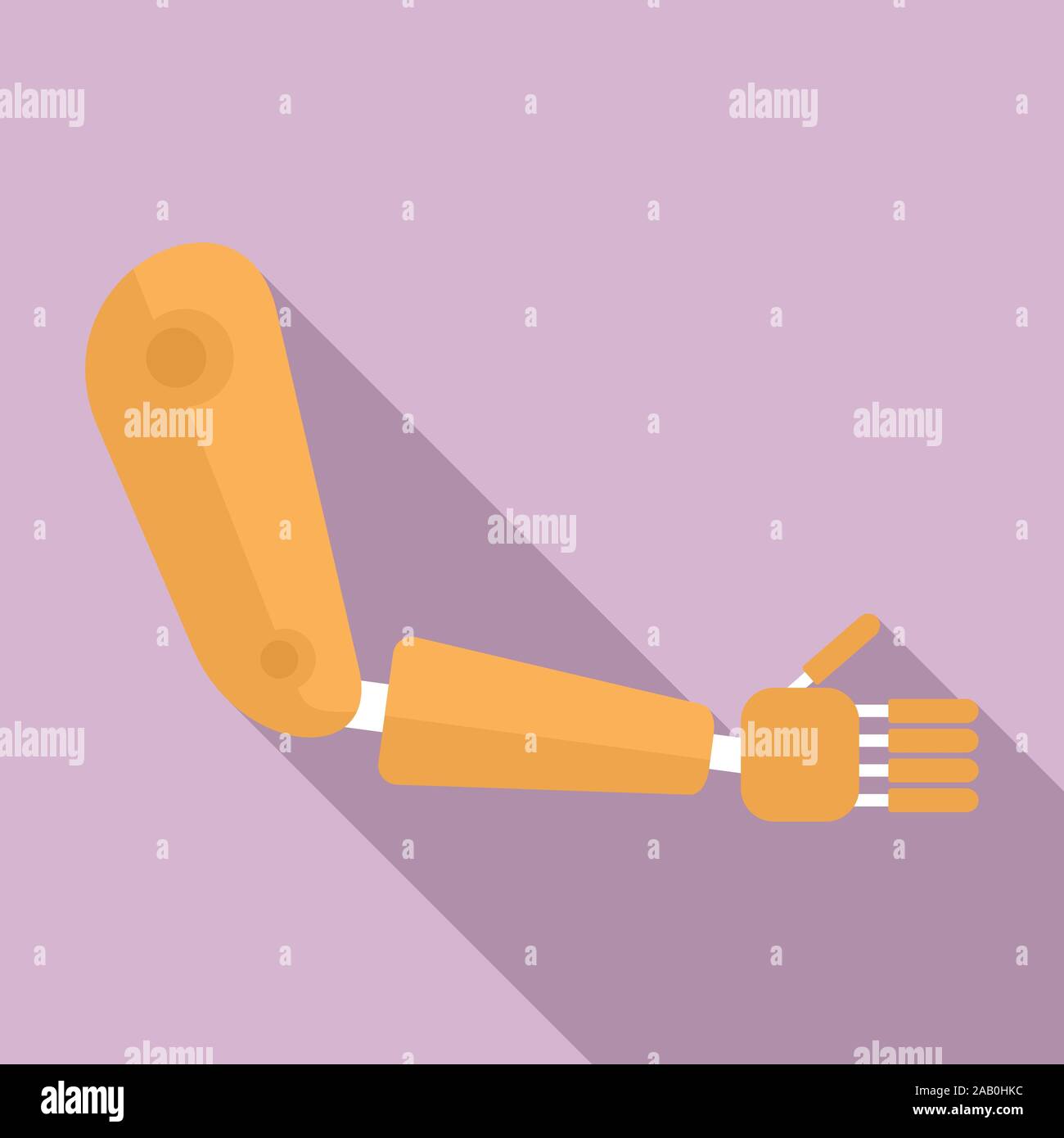Artificial Limbs Icon Flat Illustration Of Artificial Limbs Vector Icon For Web Design Stock