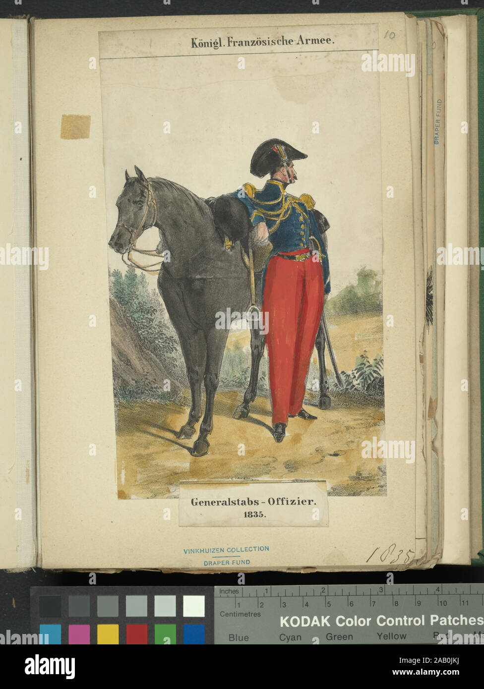 Soldier of France 1835 Stock Photo - Alamy